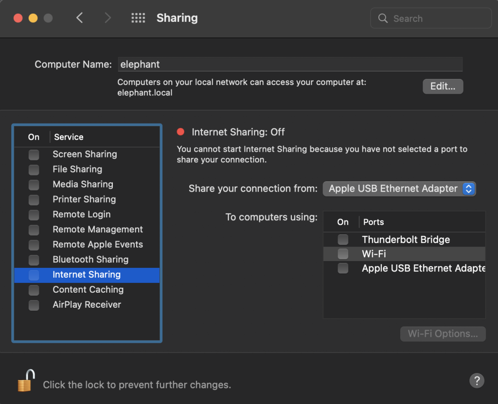Creating a New Wi-Fi Network on a Mac – Internet Elephant